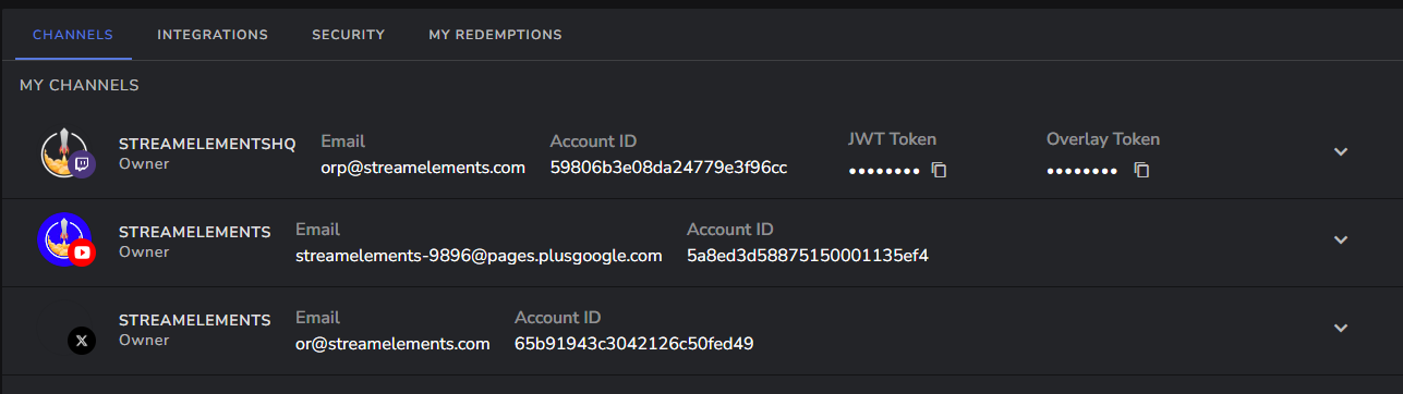 How to Unlink a Channel – StreamElements